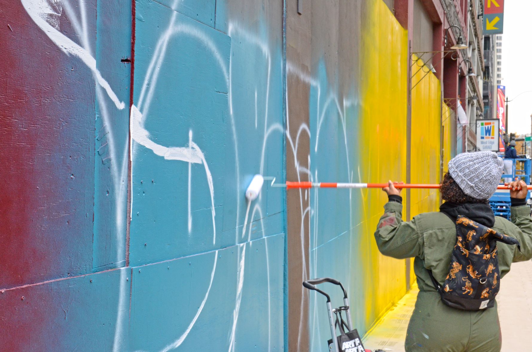 Chromer Building Becomes Canvas for Latest Downtown Mural